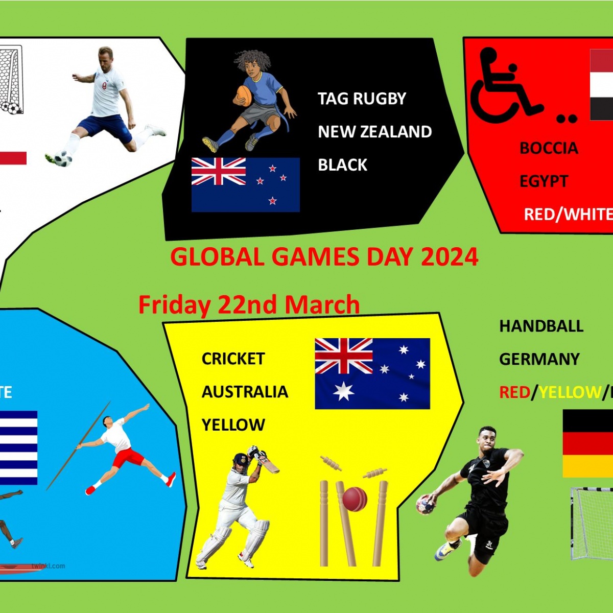 Oaklands Community Primary School - Global Games Day KS2