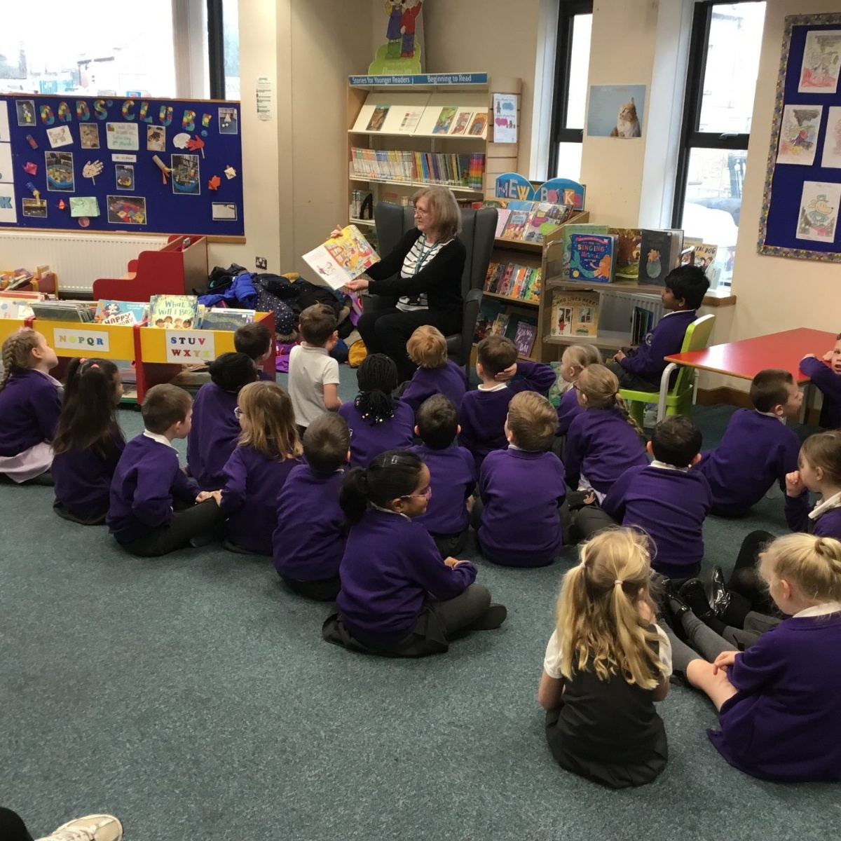 Oaklands Community Primary School - 1BA Visit to Yeovil Library